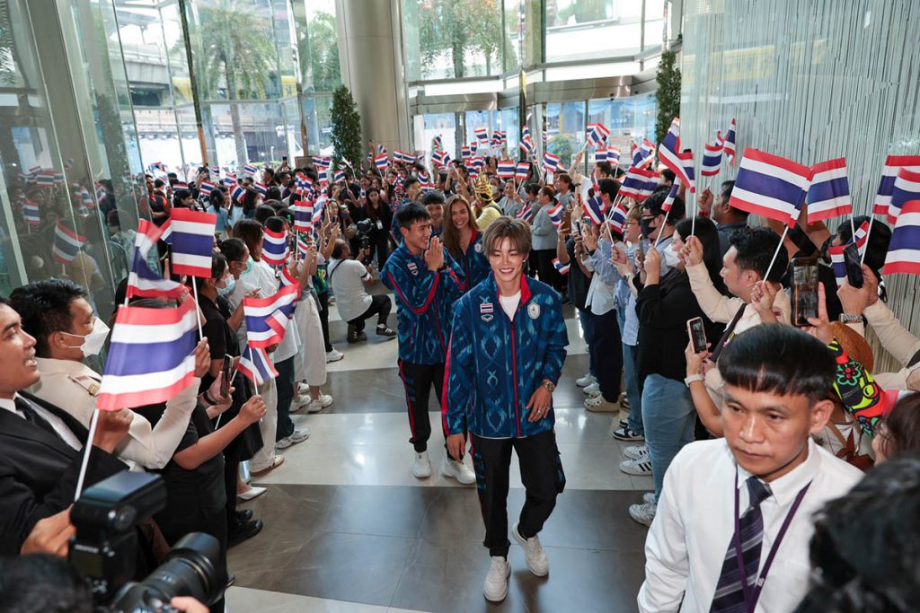 งาน Welcome Back Thai Team ขอบคุณที่สุดแห่งนักกีฬาไทย